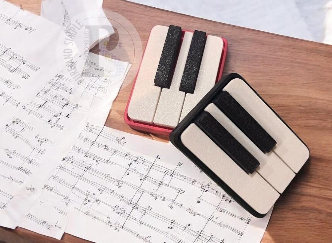 3D Printed Piano Fidget Clicker - Etsy