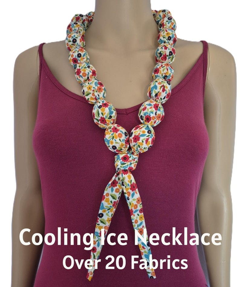 COOLING Ice Necklace for Heat Relief. Personal Air Conditioner. - Etsy