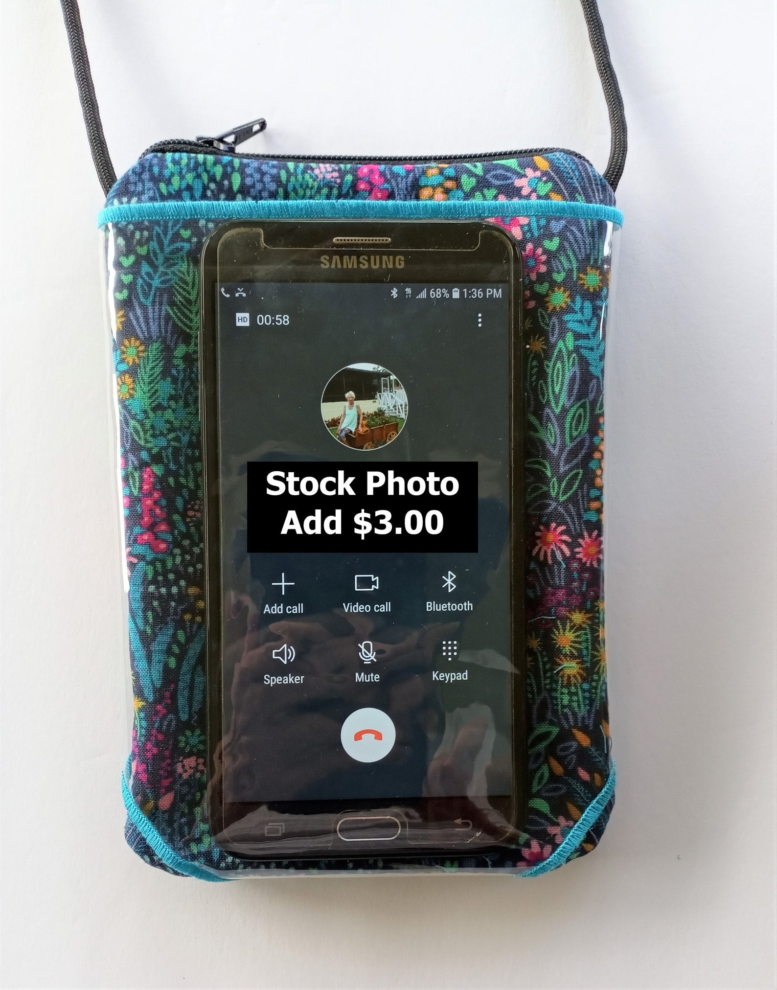 Crossbody Cell Phone Purse Purse, Touch Screen Option Available - Etsy