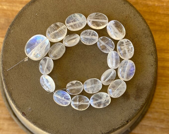 Rainbow Moonstone Smooth Oval Shape Nuggets Beads, 14mm 9mm X 11mm 7mm ...