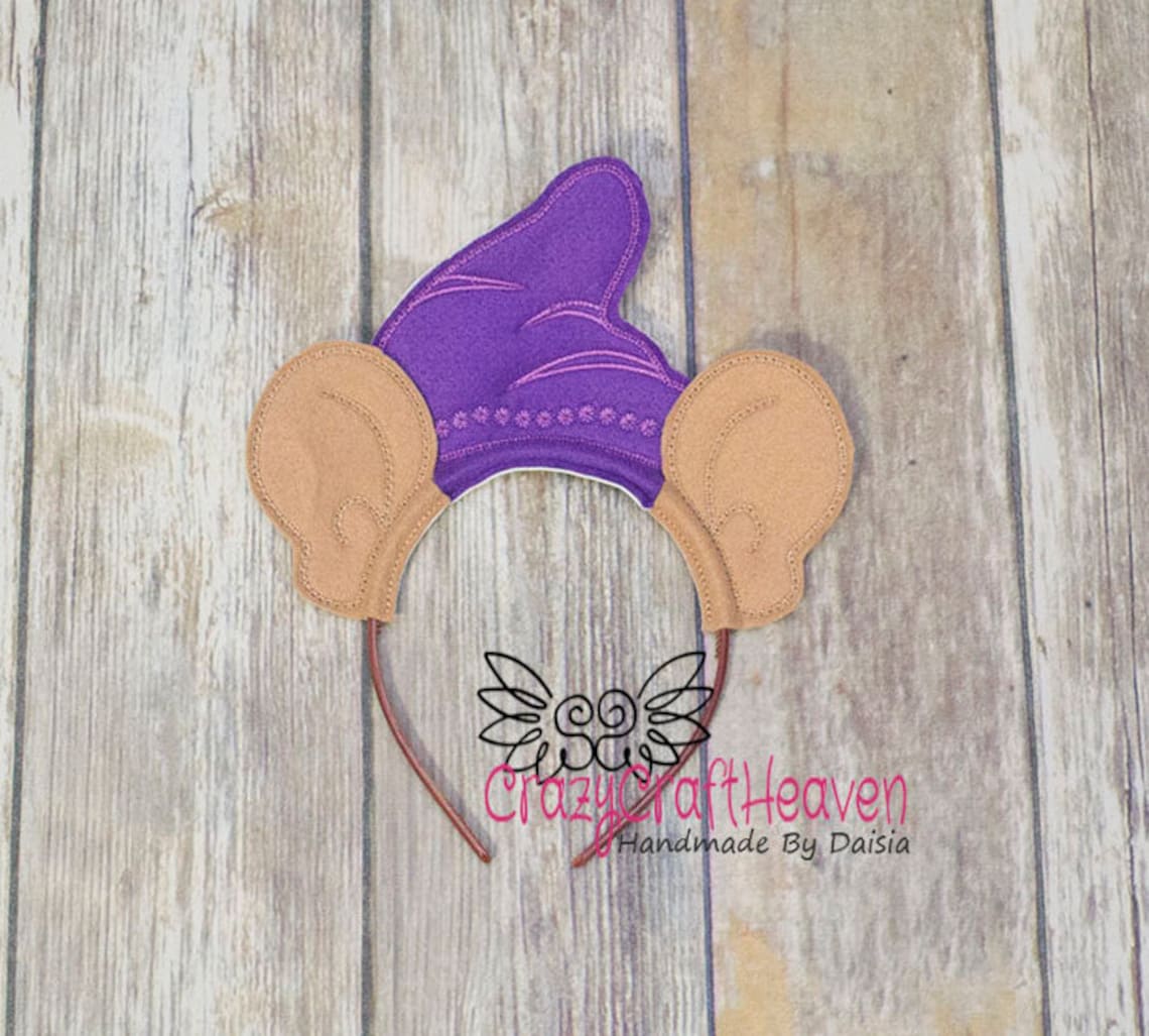 Dwarf ears Dwarf headband Dwarf mouse ears 7 dwarfs Seven | Etsy