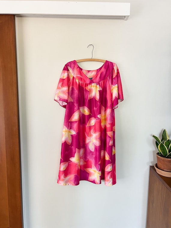 vintage kaftan mumu hawaiian - Gem