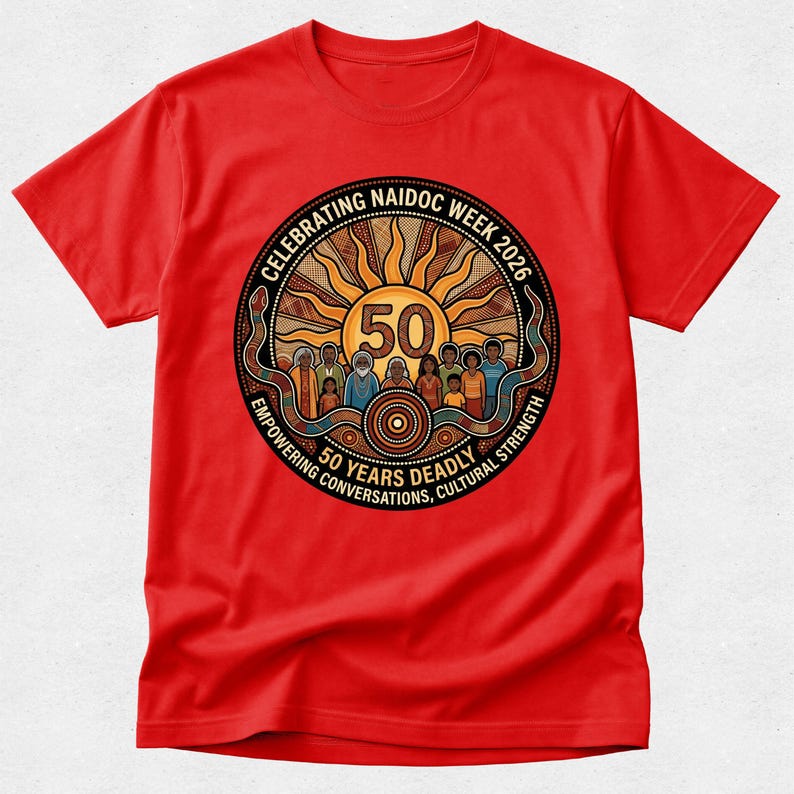 NAIDOC Week Aboriginal Cultural Celebration T-shirt: Reconciliation Tee ...