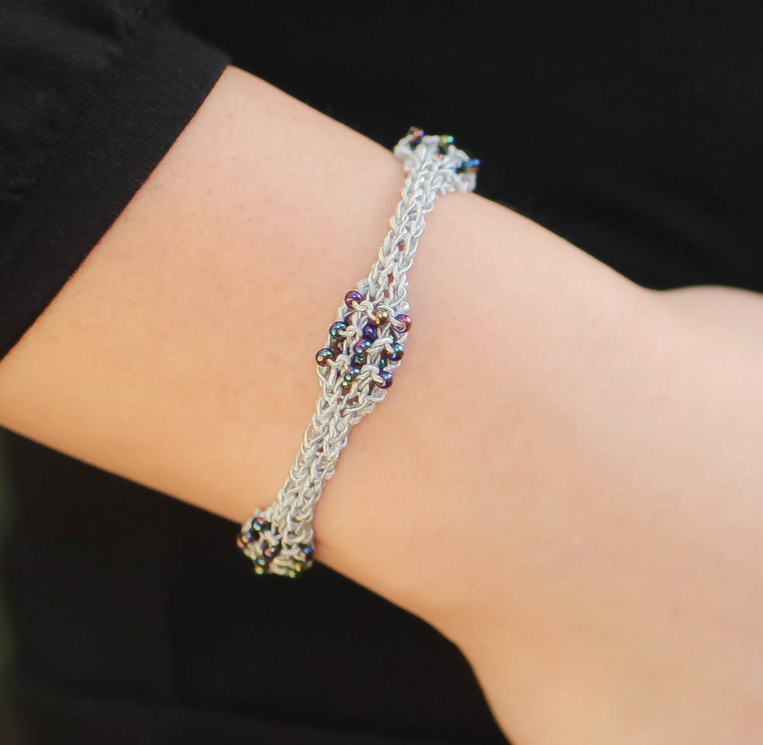 DIY KNITTING KIT Kaitlyn Bracelet Kit - Etsy