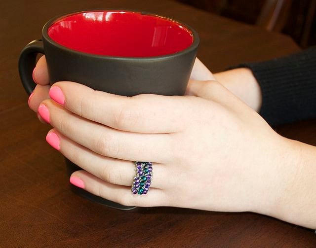 DIY KNITTING KIT Bella Knit Rings - Etsy