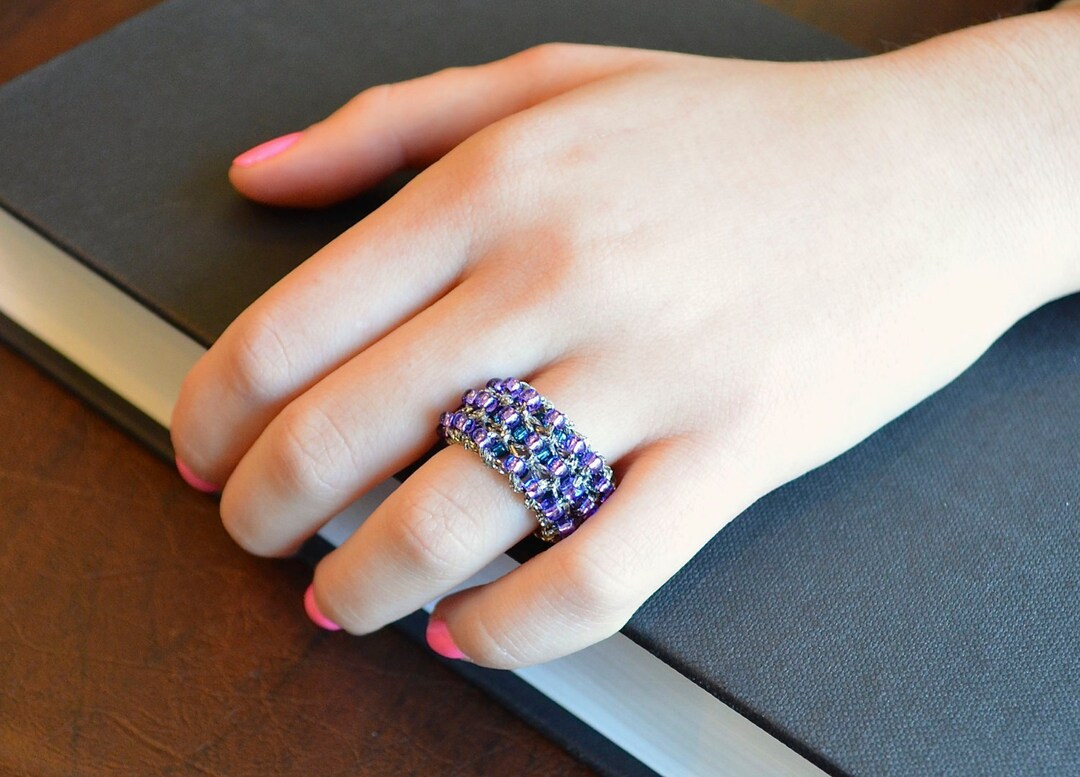 DIY KNITTING KIT - Bella Knit Rings - Etsy