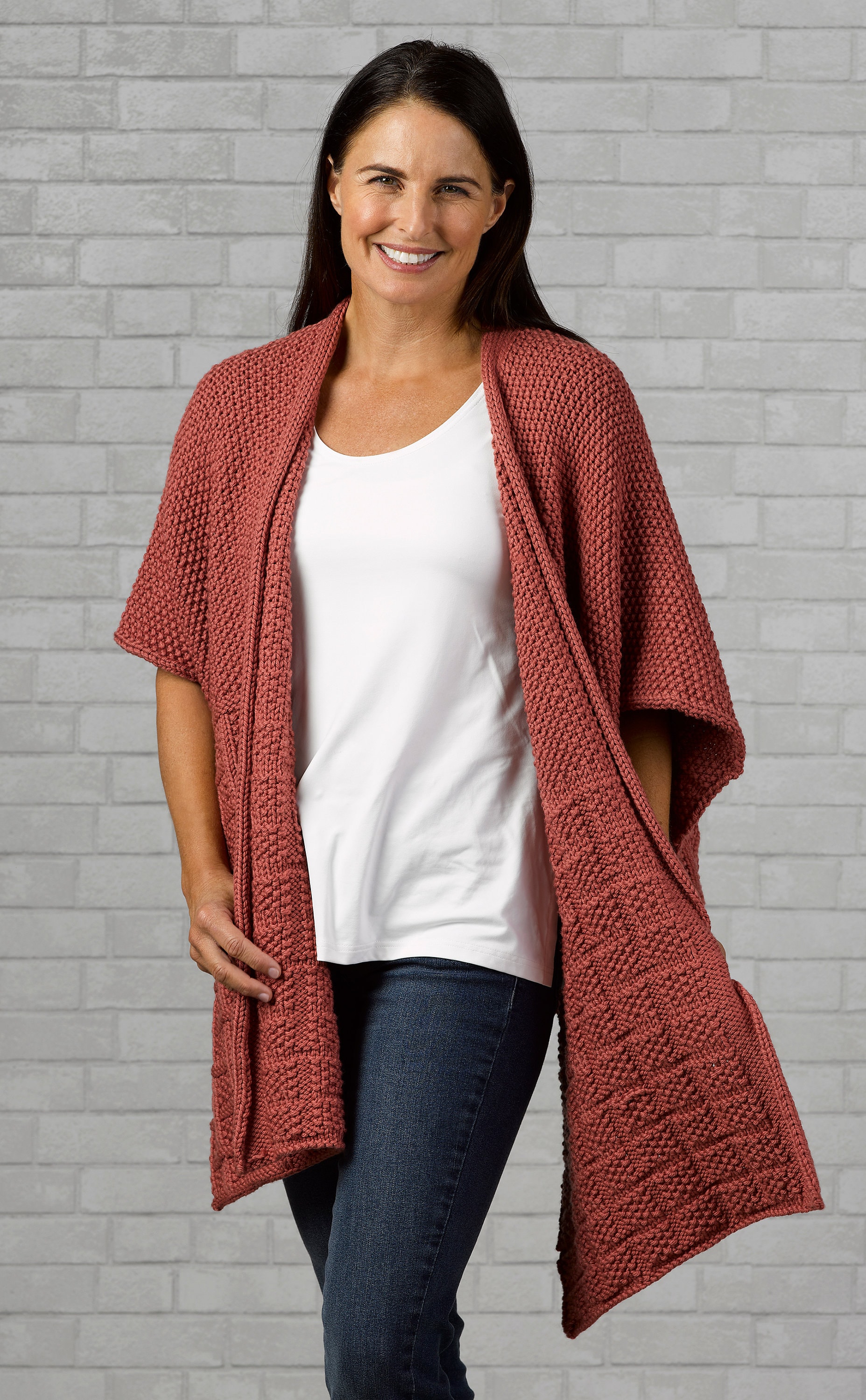 KNITTNG PATTERN PDF - Riley Wrap Knitting Pattern - Etsy