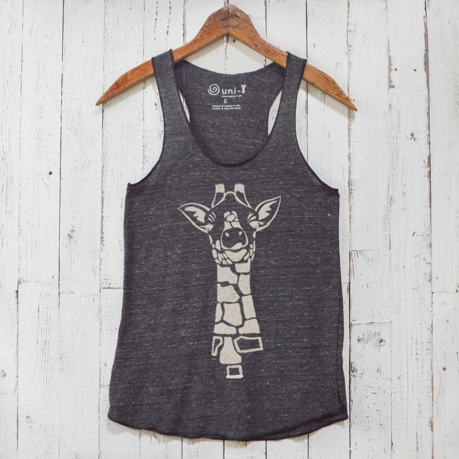 Giraffe Shirt Tank Tops for Women Workout Tank Top - Etsy