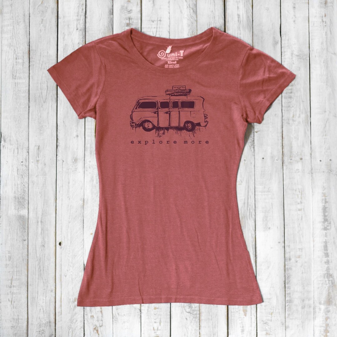 Minivan T-shirt for Women, VW Van Inspired, Vintage Van Tee, Gift for ...