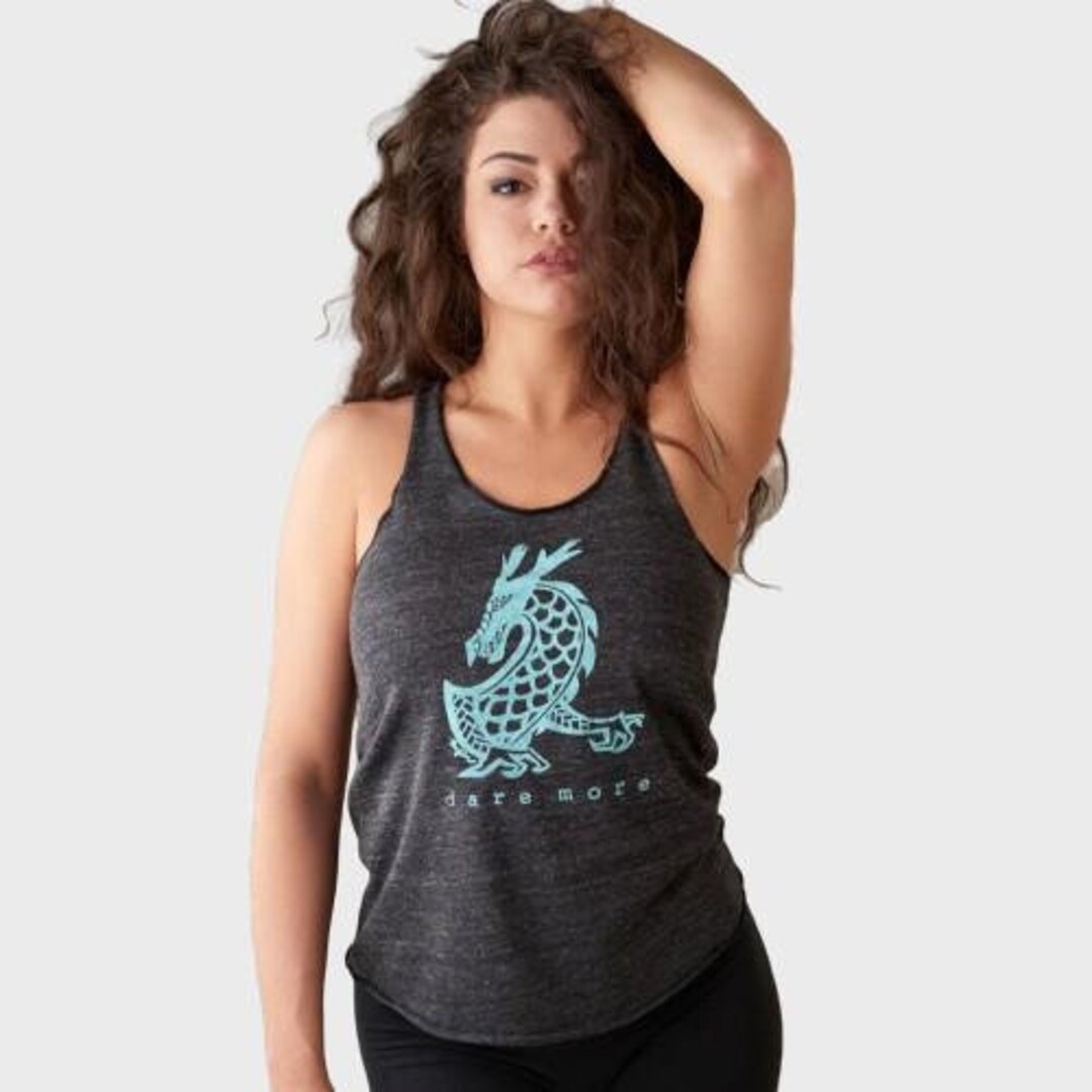 Dragon Tank Tops for Women, Workout Tank, Women's Tank Top, Dragon ...