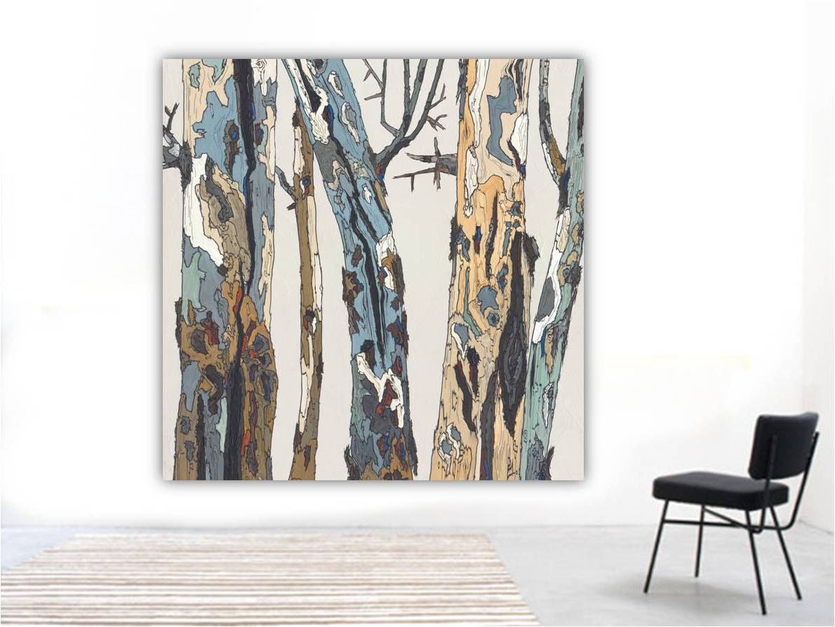 Oversized Square Wall Art, Extra Large Canvas Print, Home Wall Decor ...