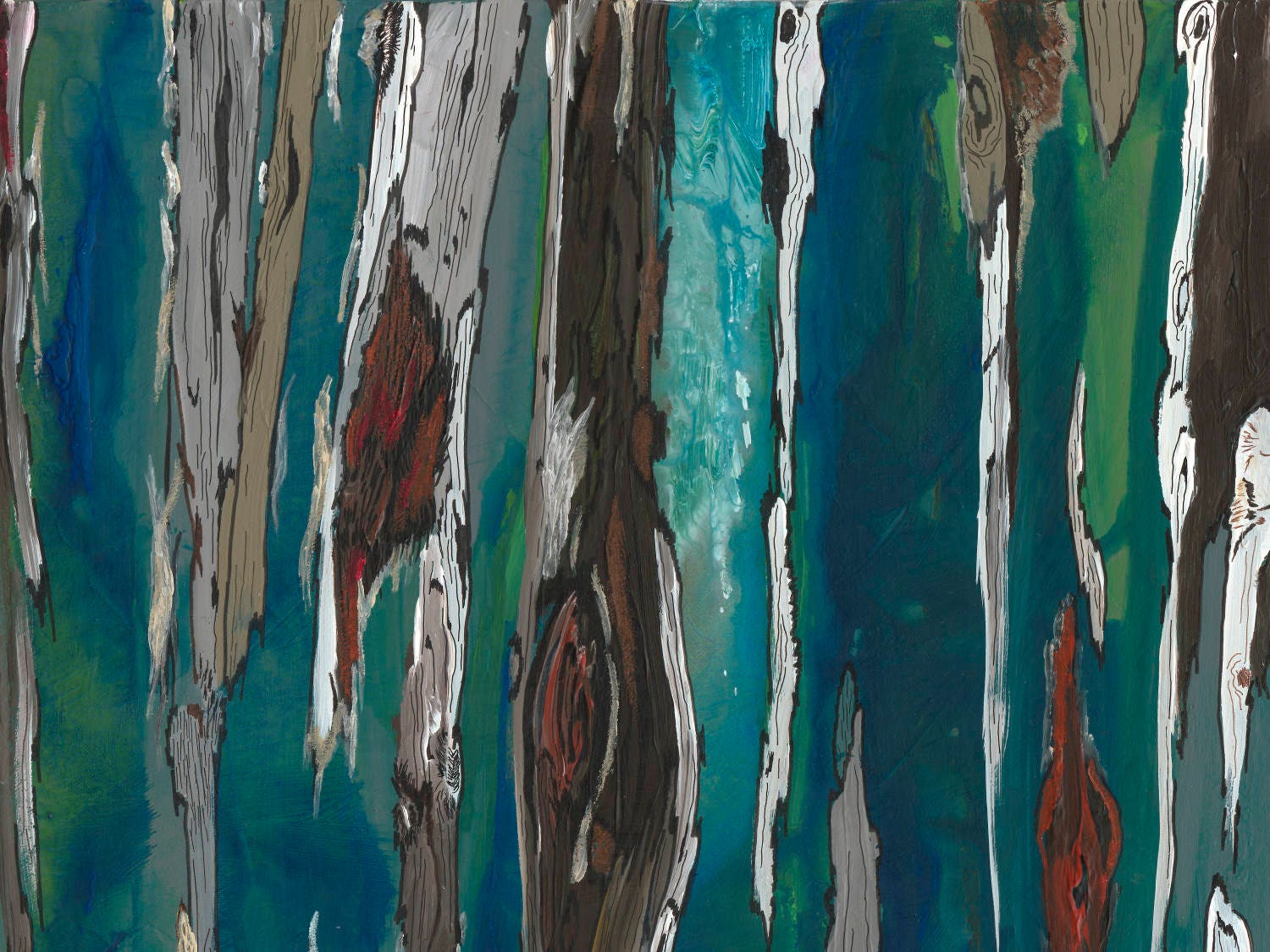 Oversized blue canvas print Extra LARGE Wall art dining room | Etsy