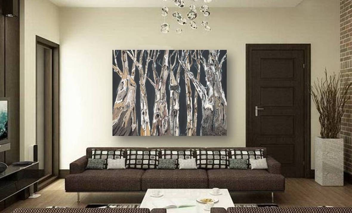 Extra Large Wall Art, Oversized Living Room Decor; Gift for Men; Dining ...