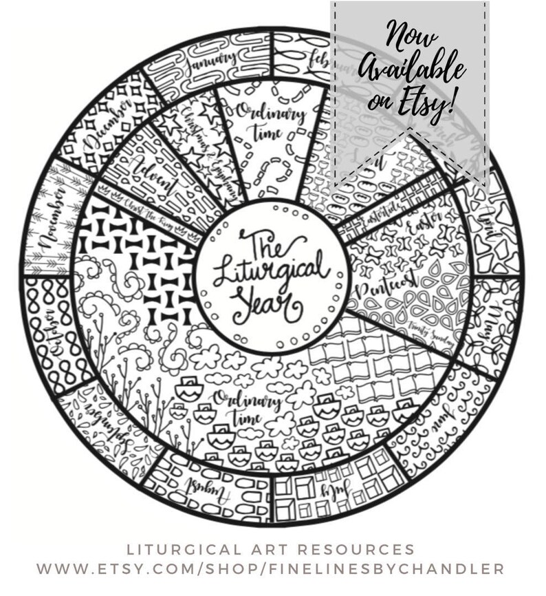 Seasons Of The Church Year Coloring Pages