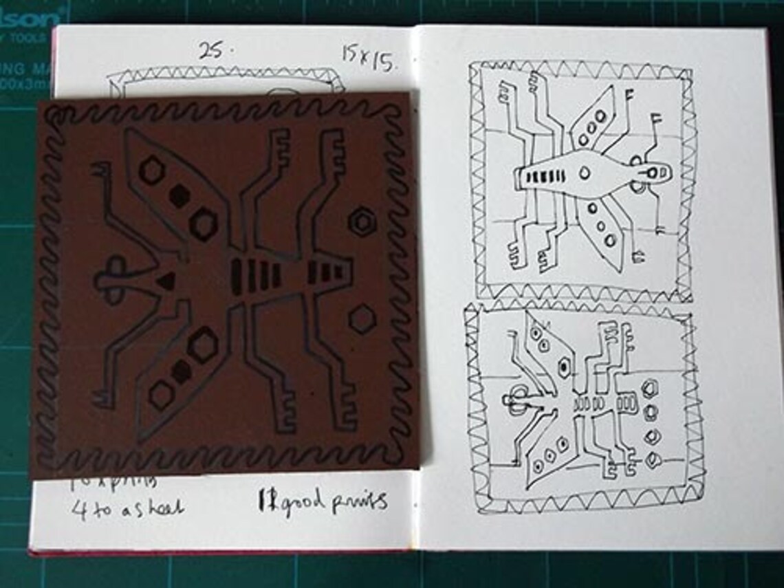 Peru Bug Linocut Hand Pulled Original Relief Print Edition of 30 - Etsy