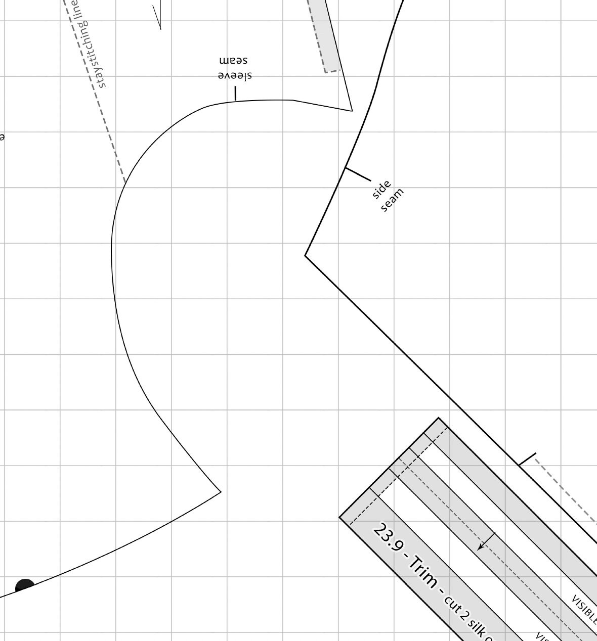 1840s L Day Bodice Pdf Pattern With 33" Waist From Antique Garment (23. ...