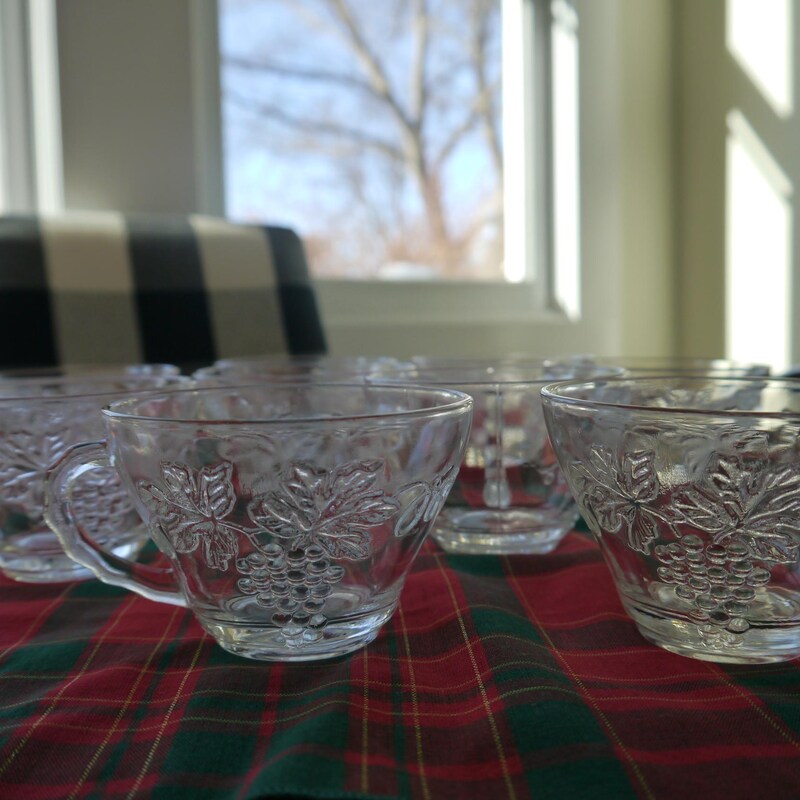 Vintage Punch Cups - Etsy