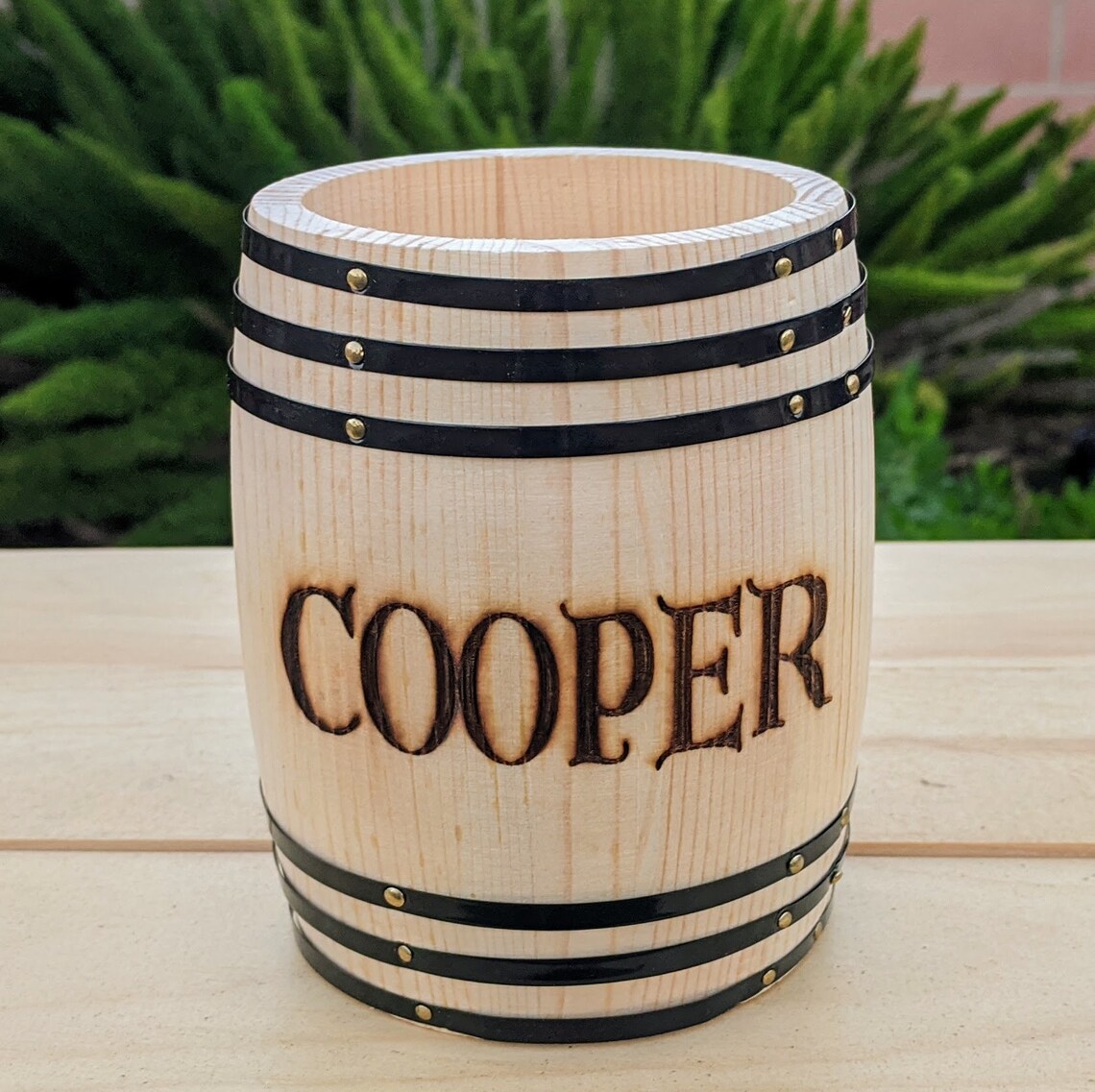 Personalized Mini Wooden Barrel Liquor Barrel Barrel Vase - Etsy