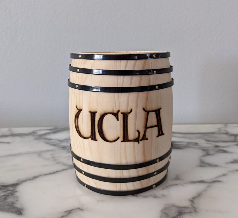 Personalized Mini Wooden Barrel Liquor Barrel Barrel Vase | Etsy