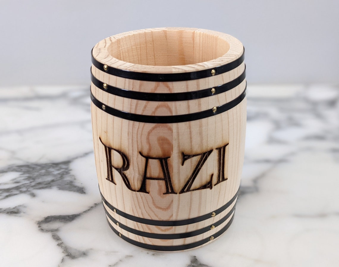 Personalized Mini Wooden Barrel Liquor Barrel Barrel Vase - Etsy
