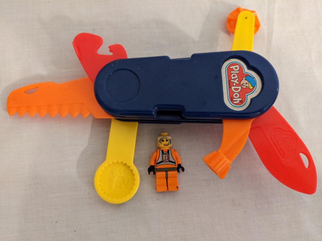Play Doh Multi Tool Swiss Army Knife Multi Tool Utility Knife Vintage ...