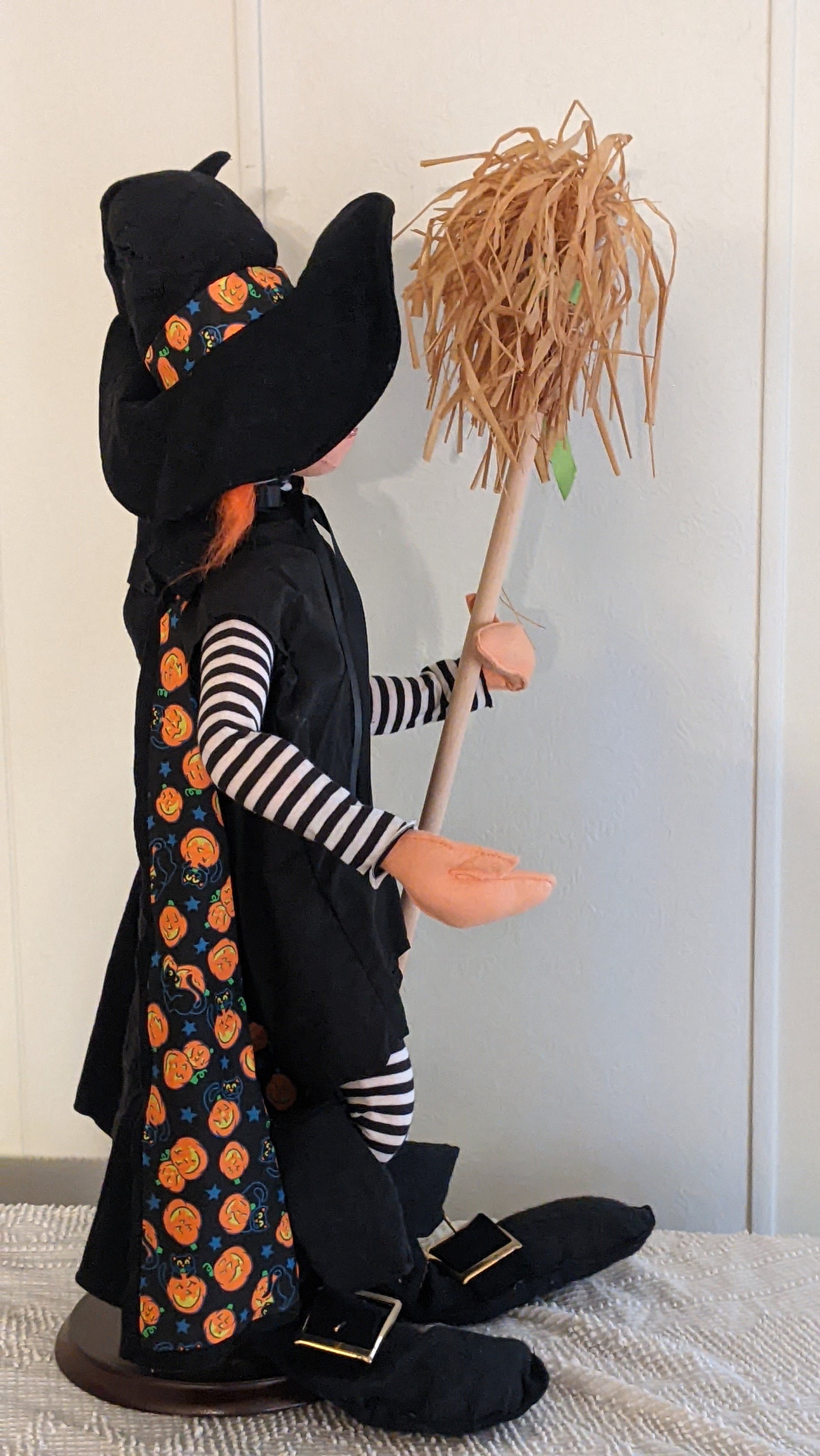 Witch Kid Annalee Mobilitee Doll 30 Inch Halloween Decor With - Etsy