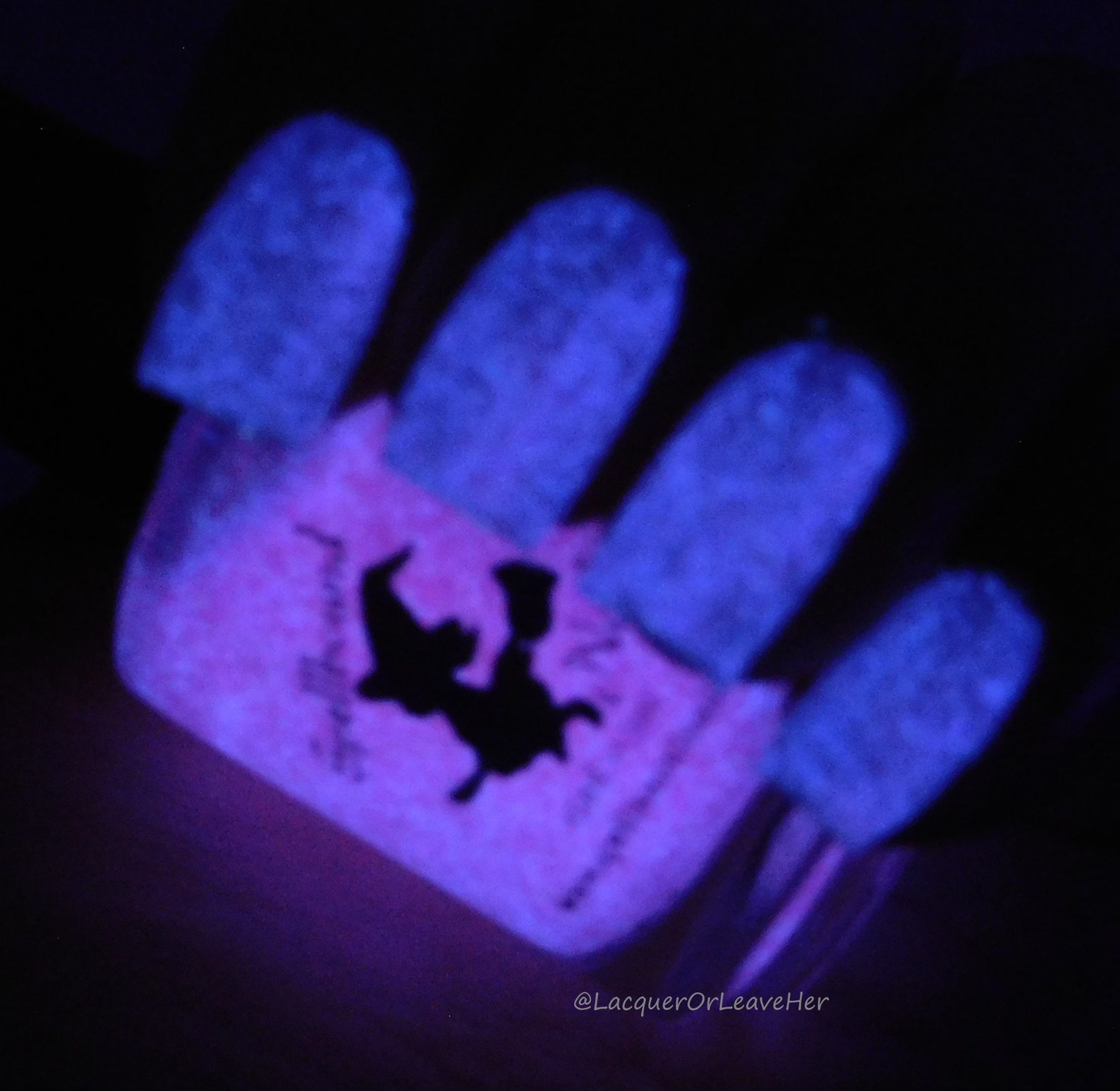 Shapeshifter Custom Handcrafted Neon Pink Purple Glow in the - Etsy