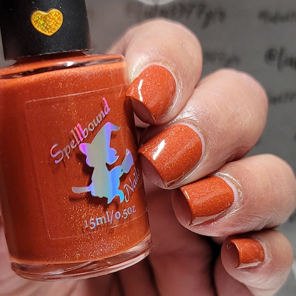 Rust Orange Nail - Etsy