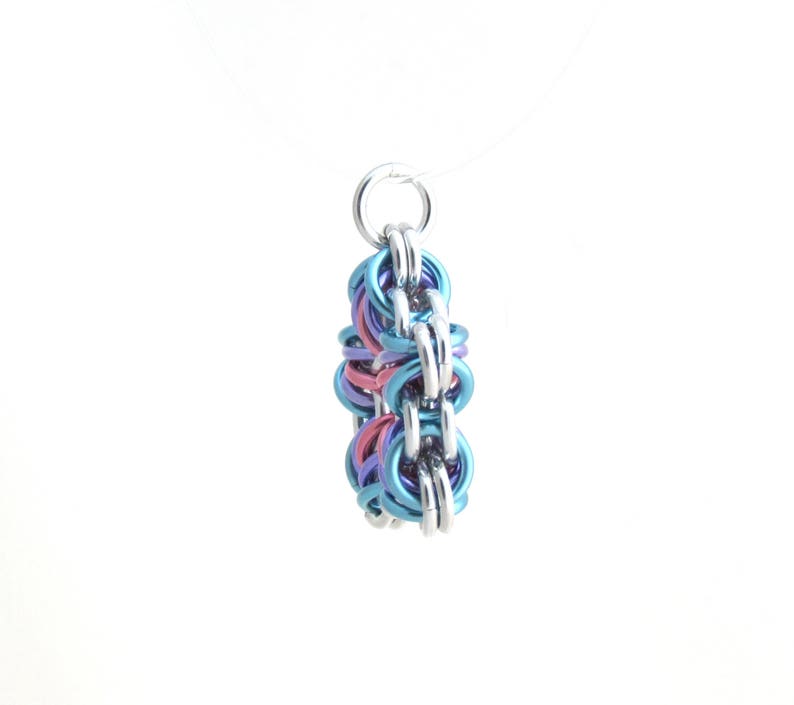Star Pendant Chain Mail Pendant Pastel Jewelry Star Jewelry - Etsy