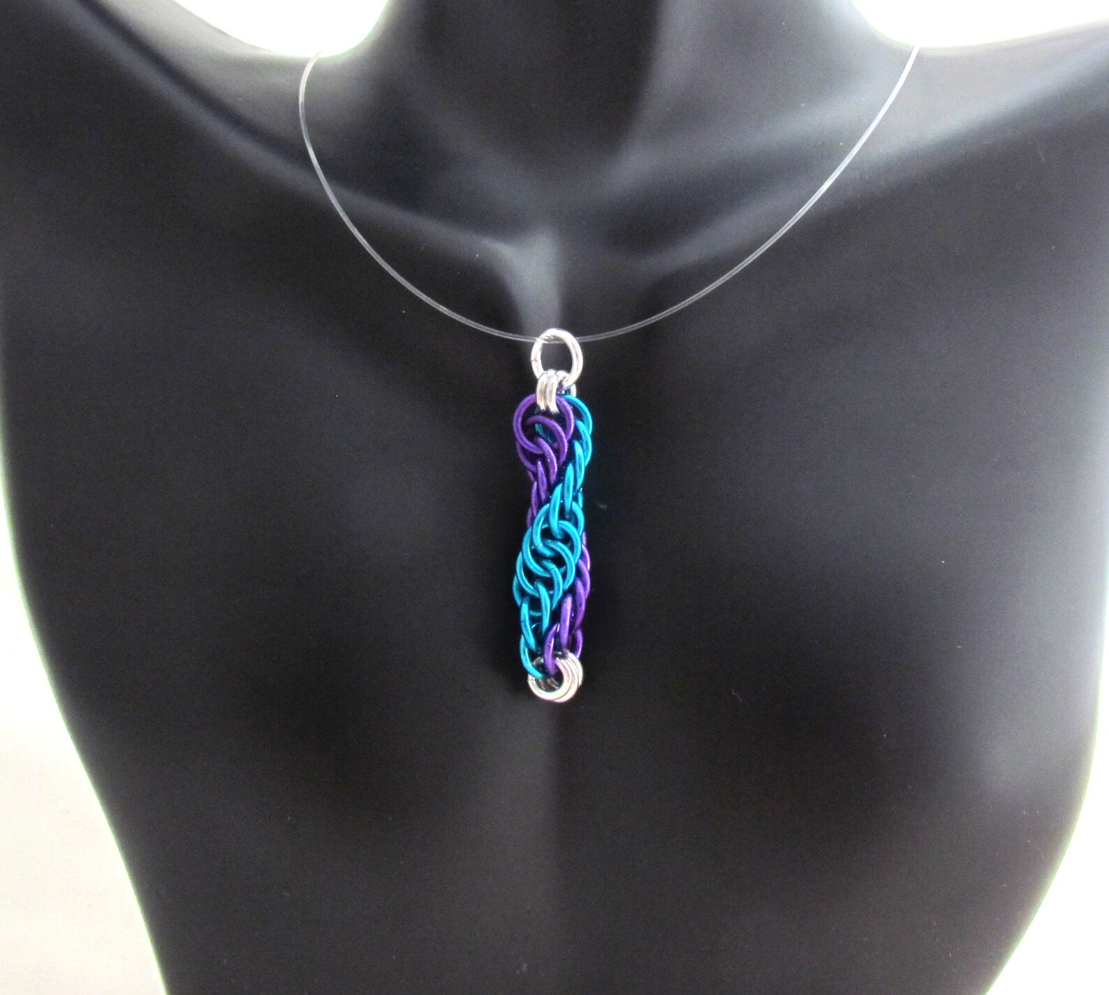 Science Pendant DNA Pendant Chain Maille Pendant Science - Etsy