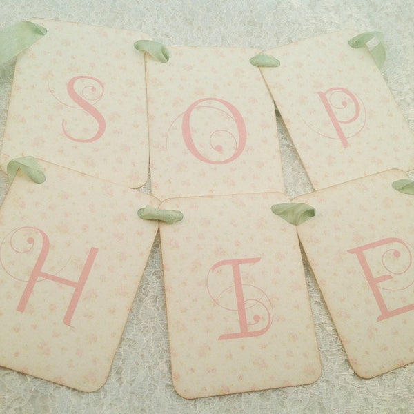 Shabby Chic Banner - Etsy