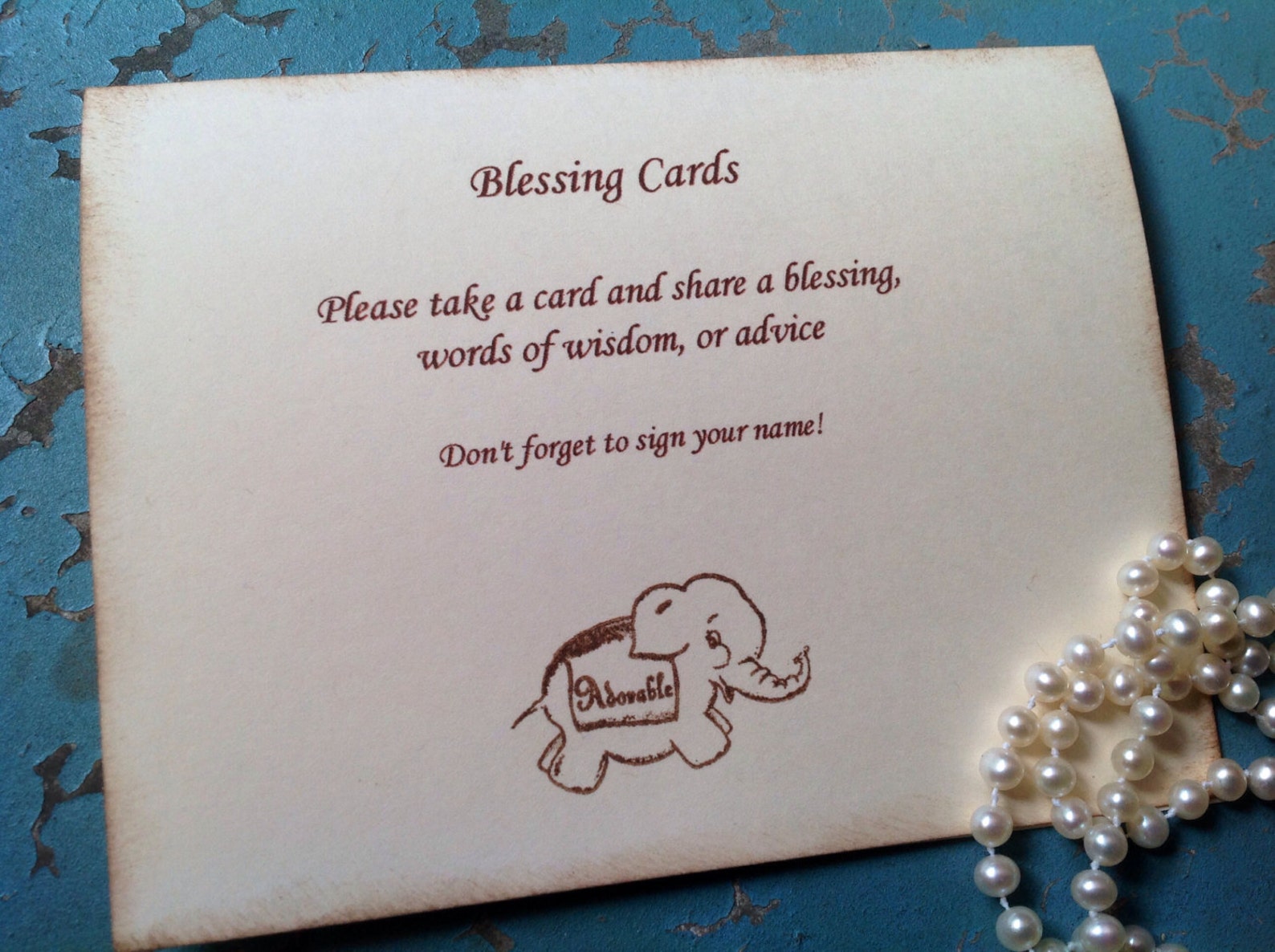 Blessing Tree Instructions Sign-blessing Cards for Baptisms | Etsy
