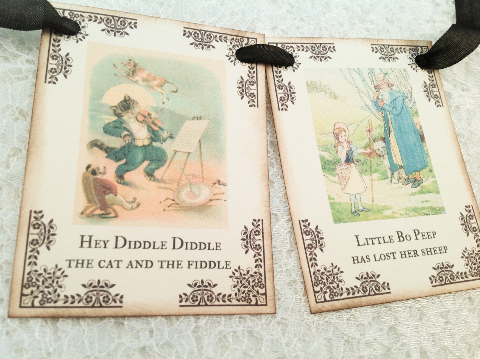 Nursery Rhyme Banner-baby Shower Banner-storybook Banner-nursery Rhyme ...