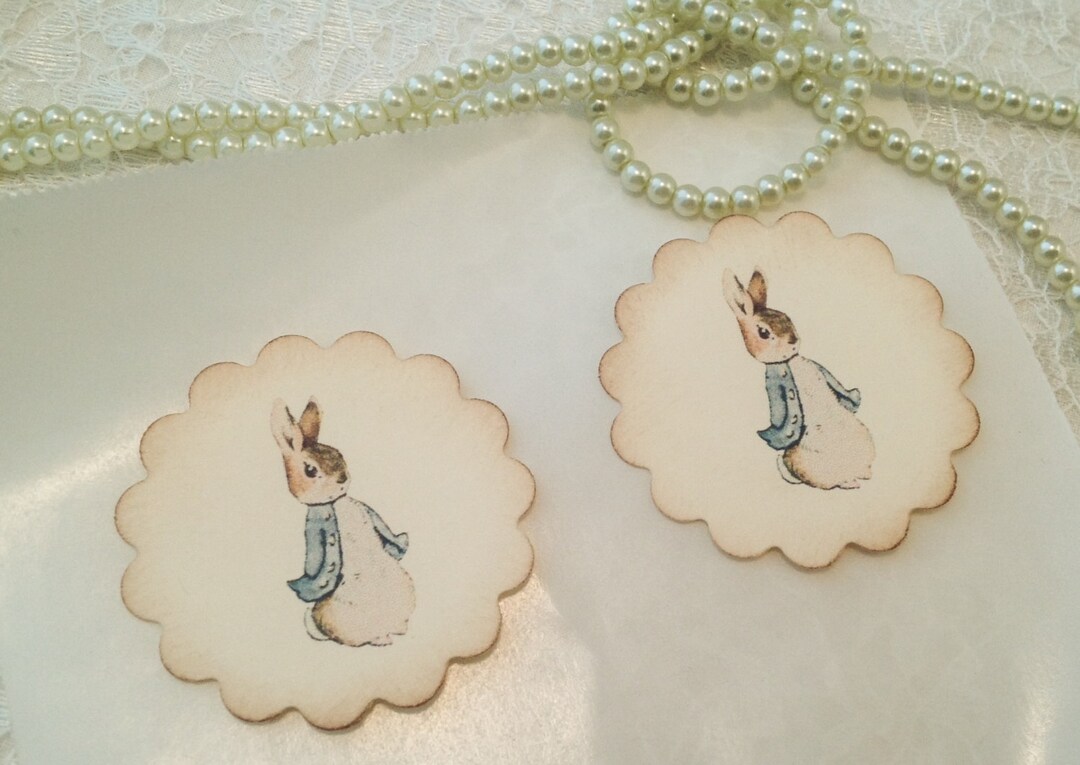 Peter Rabbit Stickers-baby Shower Birthday Favor Stickers-treat Bag ...