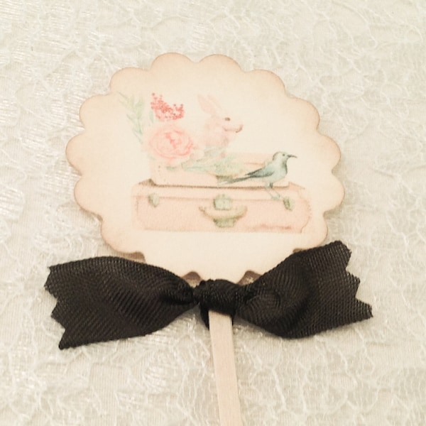 Bird Cupcake Toppers - Etsy