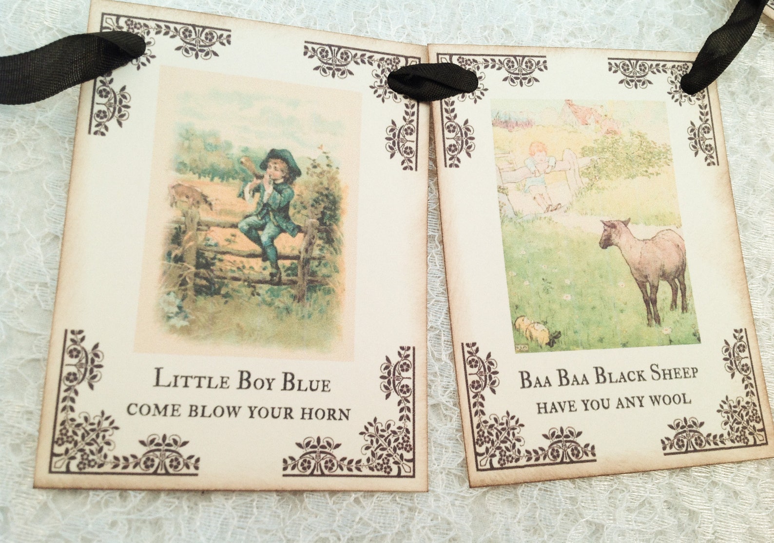 Nursery Rhyme Banner-baby Shower Banner-storybook Banner-nursery Rhyme ...