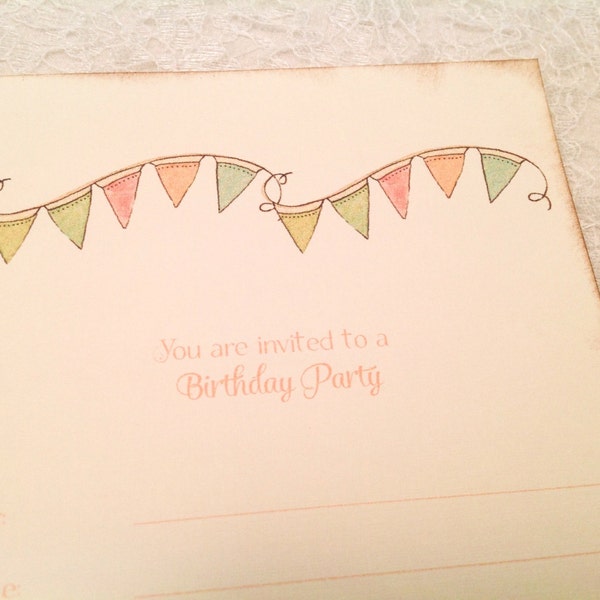 Blank Invitations - Etsy