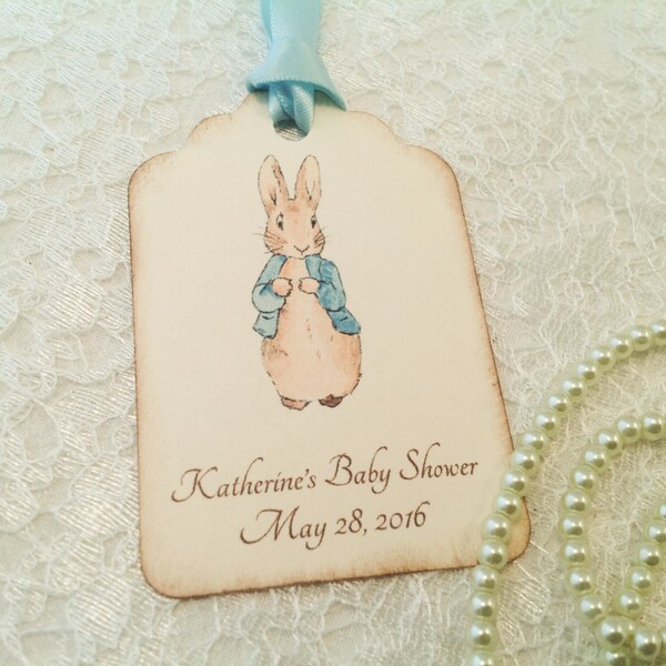 Peter Rabbit Tag - Etsy
