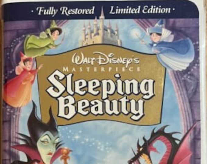 Sleeping Beauty (1997, VHS, Limited Edition) Walt Disney’s Masterpiece ...
