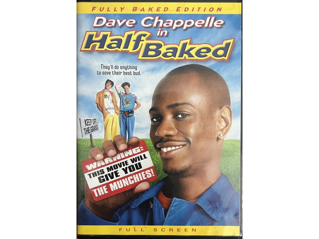Half Baked (DVD, 2005 Fully Baked Edition Full Screen) Dave Chappelle ...