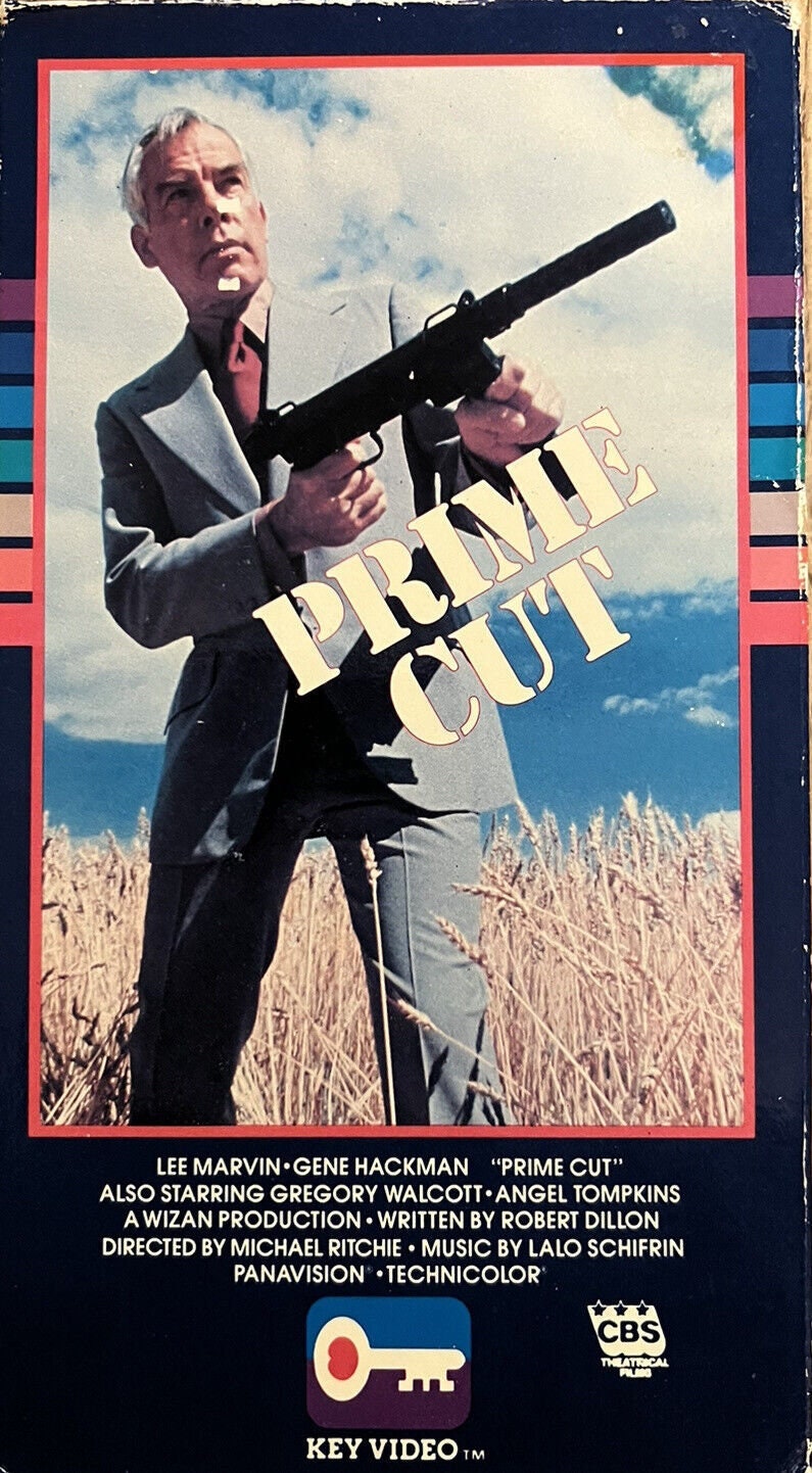 Prime Cut 1972 1985 VHS Lee Marvin Gene Hackman Sissy - Etsy