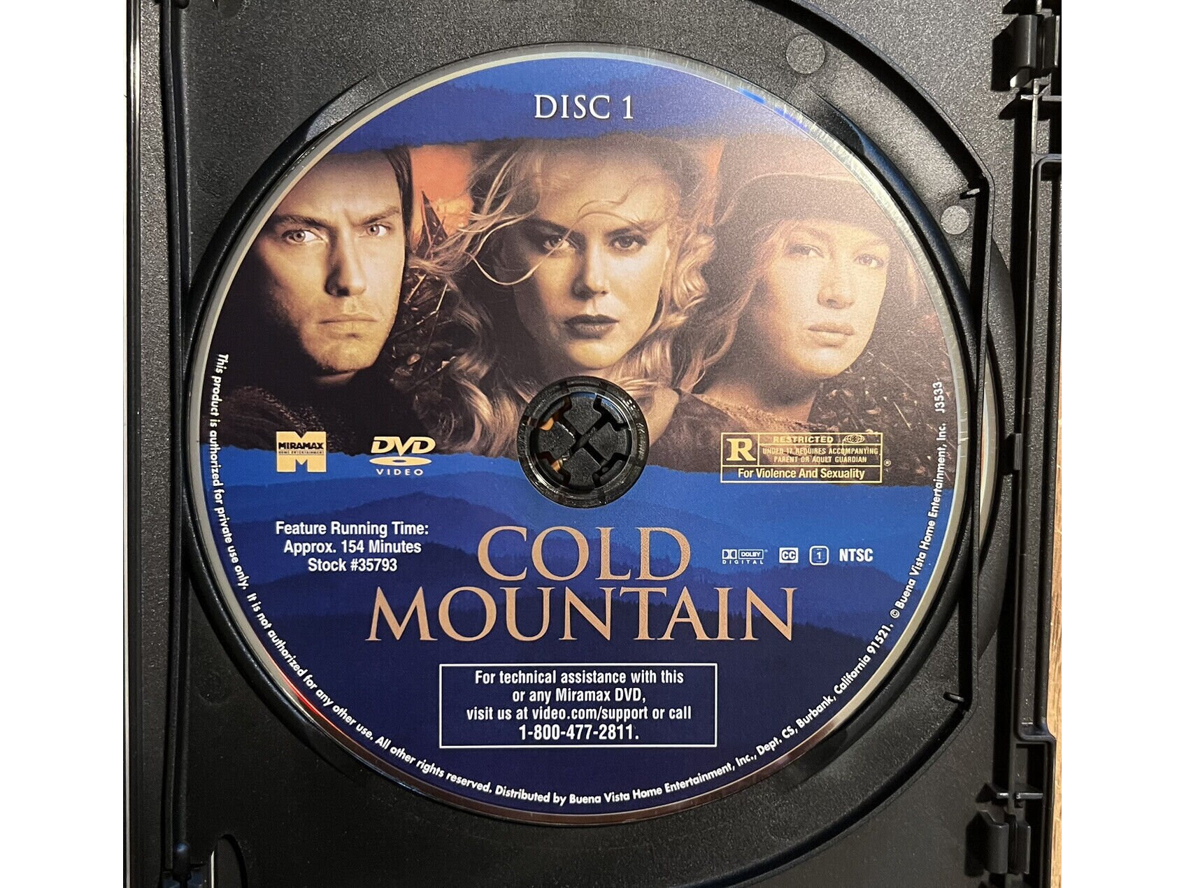 Cold Mountain DVD, 2003, Two-disc Collector's Edition - Etsy