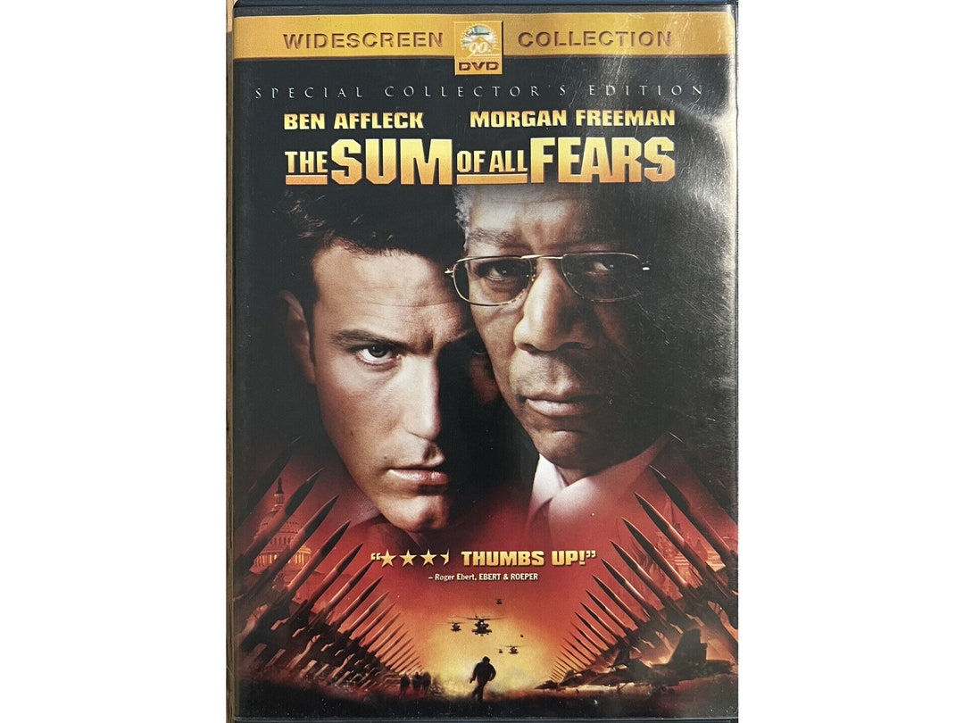 The Sum of All Fears (DVD, 2002. Widescreen Collection) - Etsy