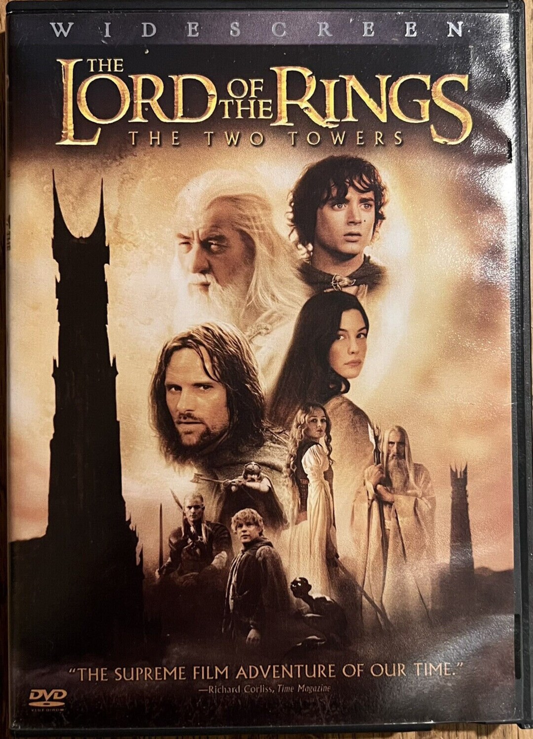 The Lord of the Rings: the Two Towers (DVD, 2002, Widescreen) - Etsy