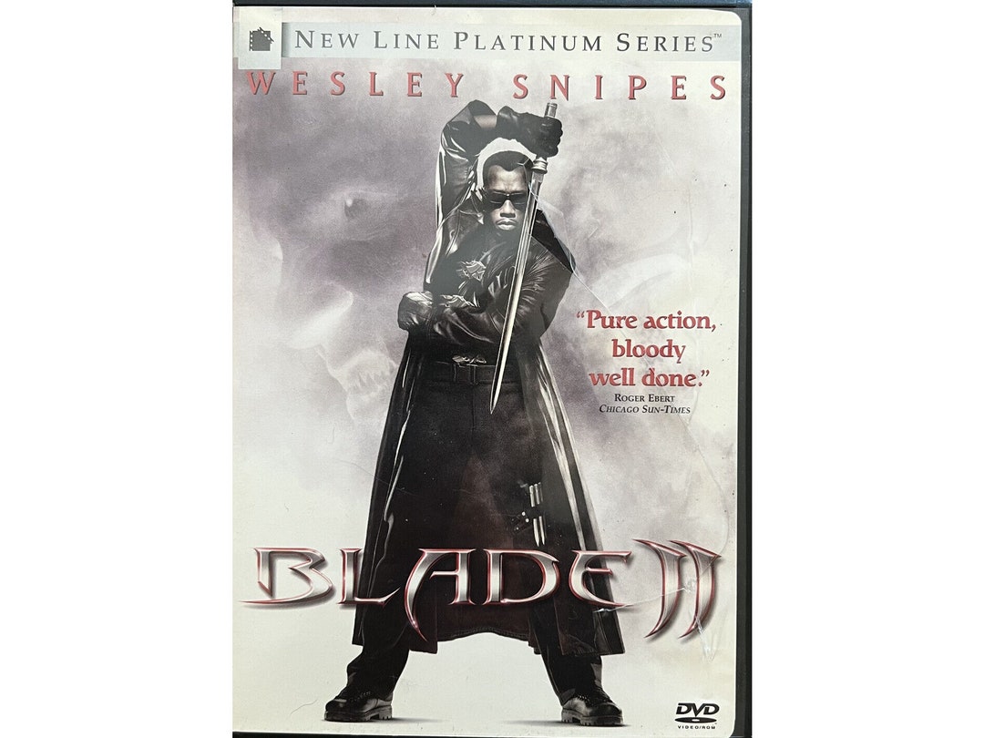 Blade II (DVD, 2002, 2-disc Set, Widescreen) Wesley Snipes - Etsy