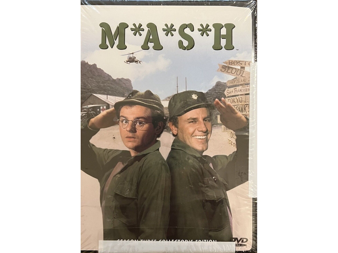 MASH Season 3 Collector's Edition 3-DVD Set, 2002 New Factory Sealed - Etsy