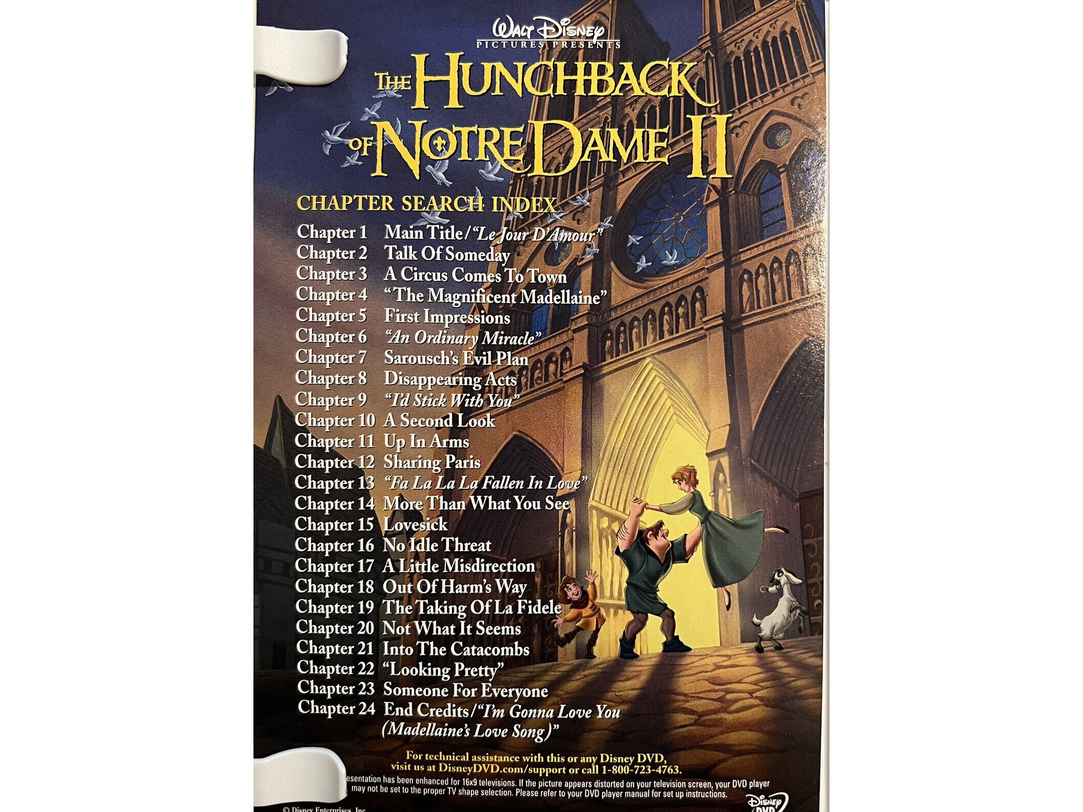 The Hunchback Of Notre Dame 2 Dvd
