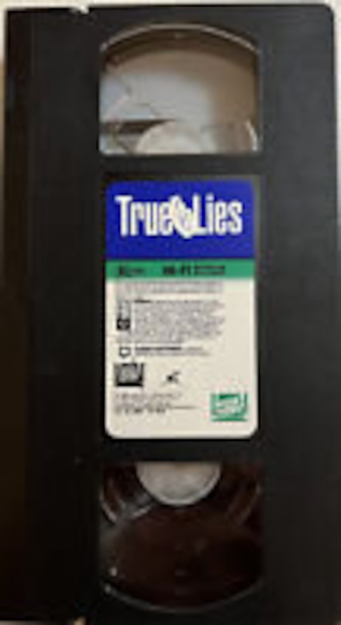 True Lies VHS, 1995 Arnold Schwarzenegger Jamie Lee Curtis - Etsy