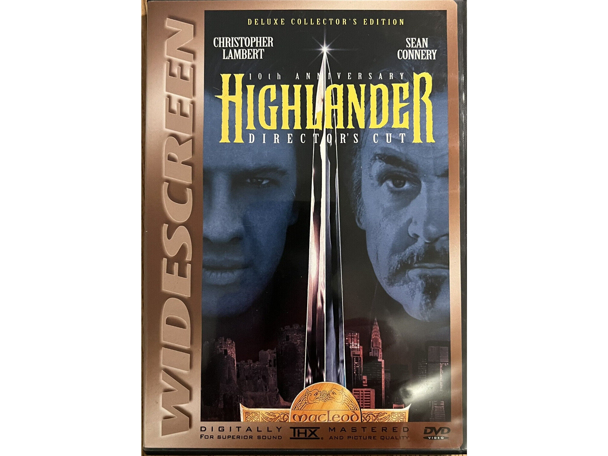 Highlander (DVD, 1997, Deluxe Collector's Ed.) Christopher Lambert ...