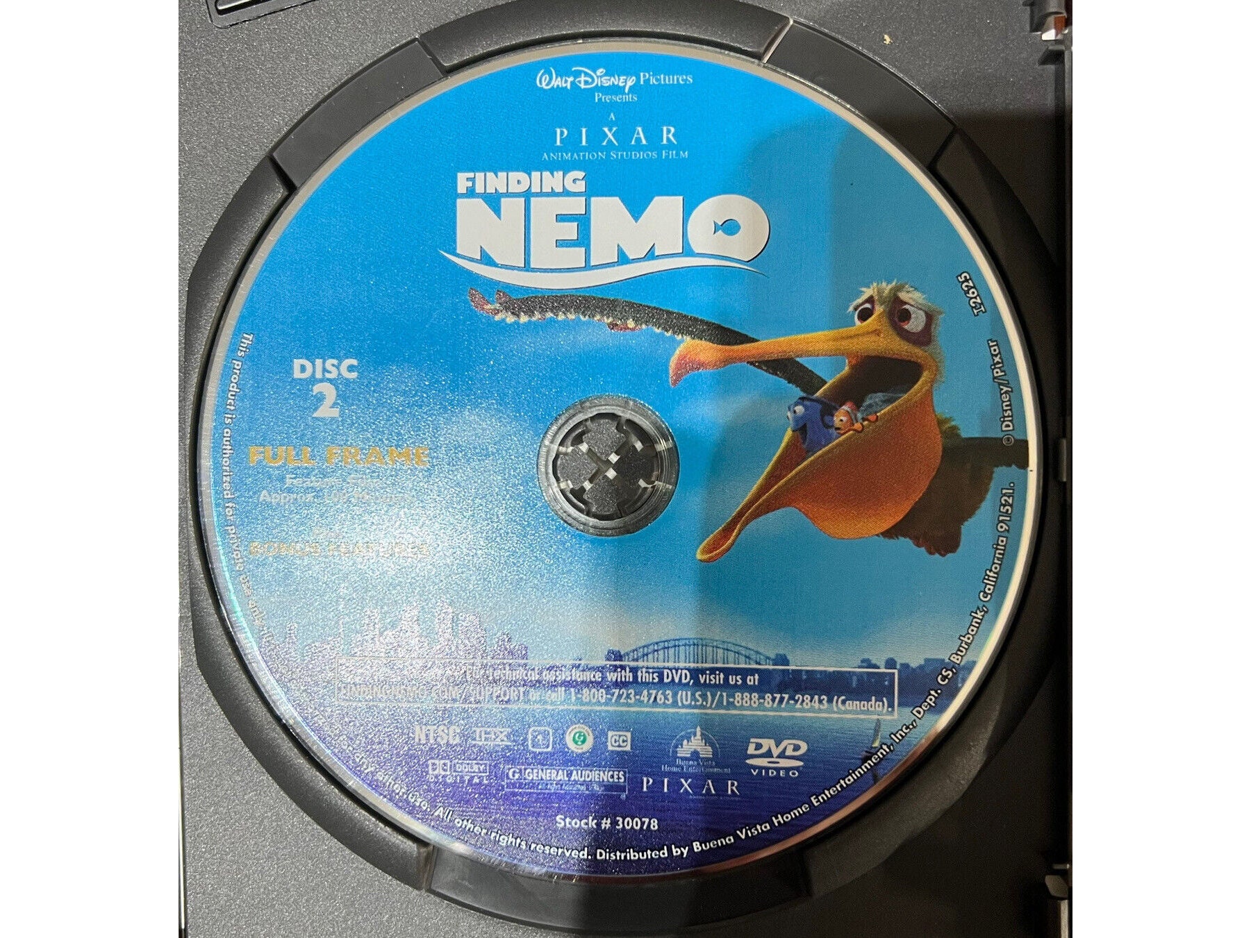 Disney Pixar Buscando A Nemo Dvd